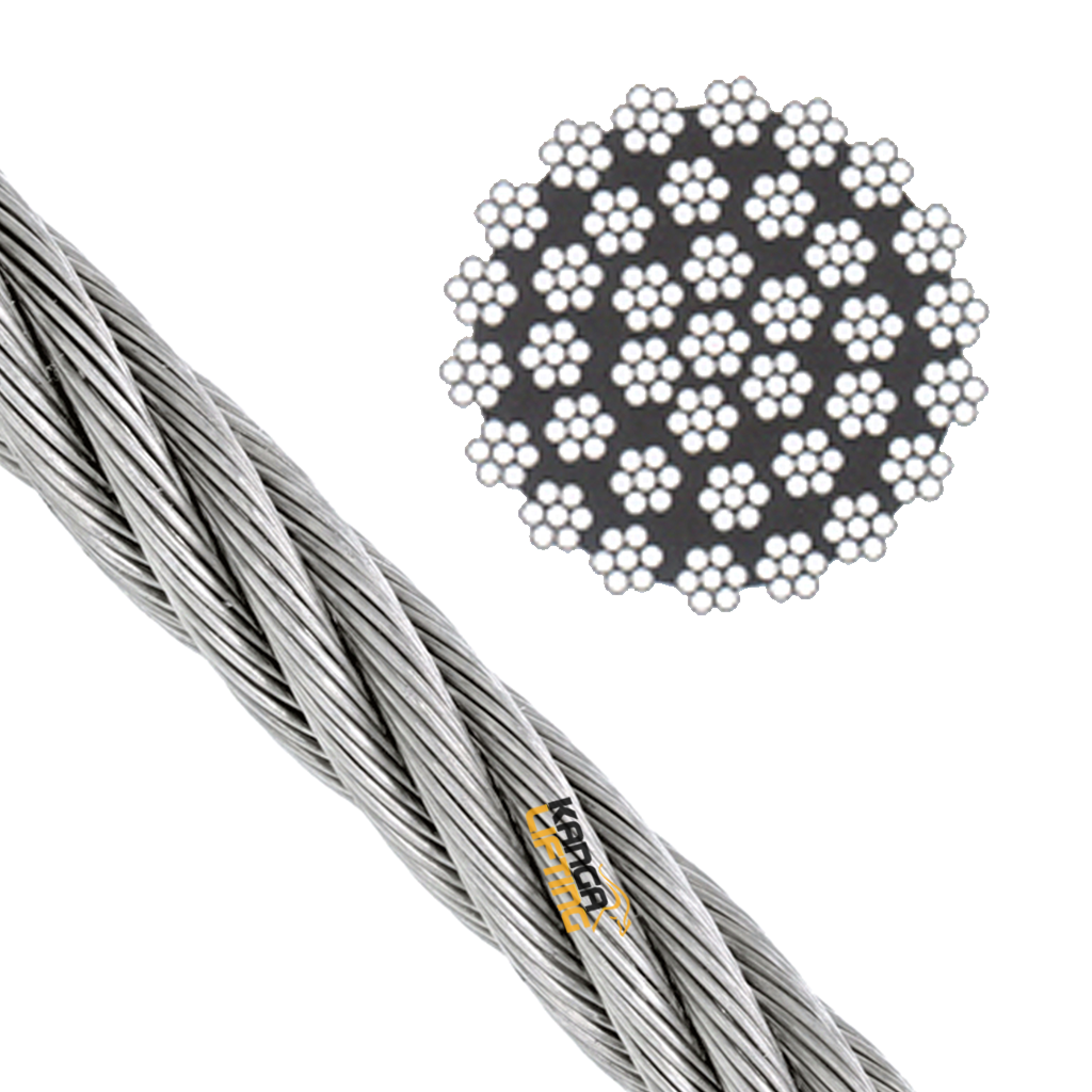34 x 7 Non Rotating Wire Rope | Kanga Lifting